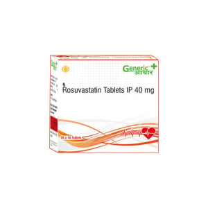 Rosuvastatin 40mg Tablets for Cholesterol Control