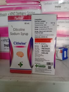 Buy Citicoline Sodium IP 500 mg syrup Online at best price from ...