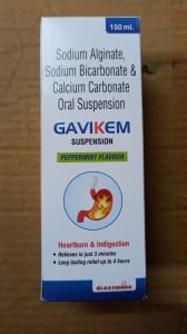 Buy Sodium Alginate (250 Mg) +Sodium Bicarbonate (133.5 Mg) + Calcium ...