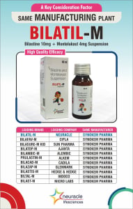 Buy Bilastine 10mg + Montelukast 4mg syrup Online at best price from ...