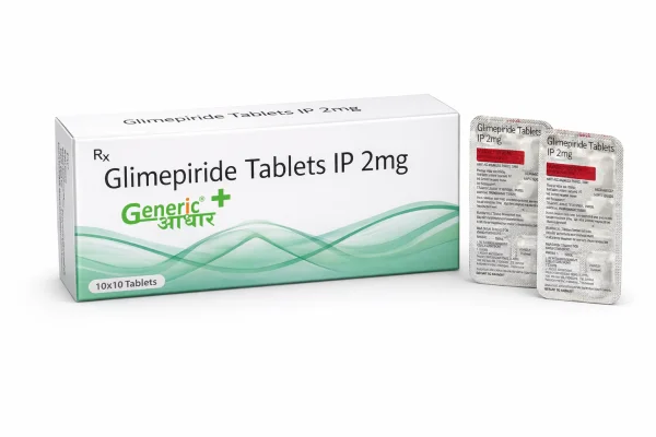 Glimepiride 2mg Tablets for Type 2 Diabetes
