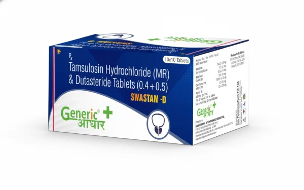 Swastam D-G (Tamsulosin + Dutasteride) for BPH and Enlarged Prostate