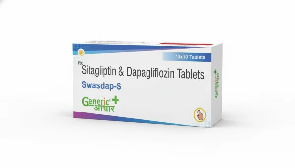 Sitagliptin + Dapagliflozin 100mg/10mg Tablets for Type 2 Diabetes